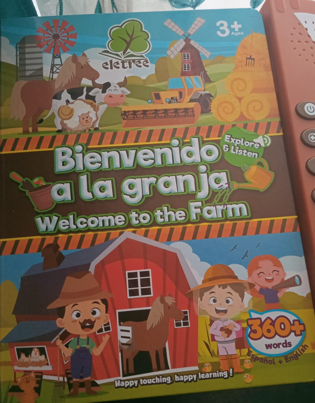 Libro Interactivo Español Inglés Bienvenidos a la Granja – Otuti