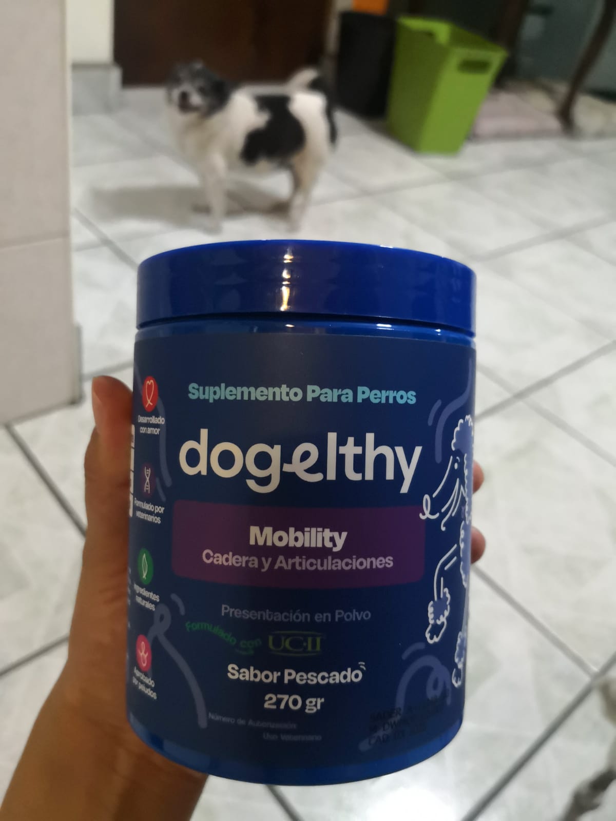 Mobility | Auxiliar de Articulaciones para Perros en Polvo - Dogelthy