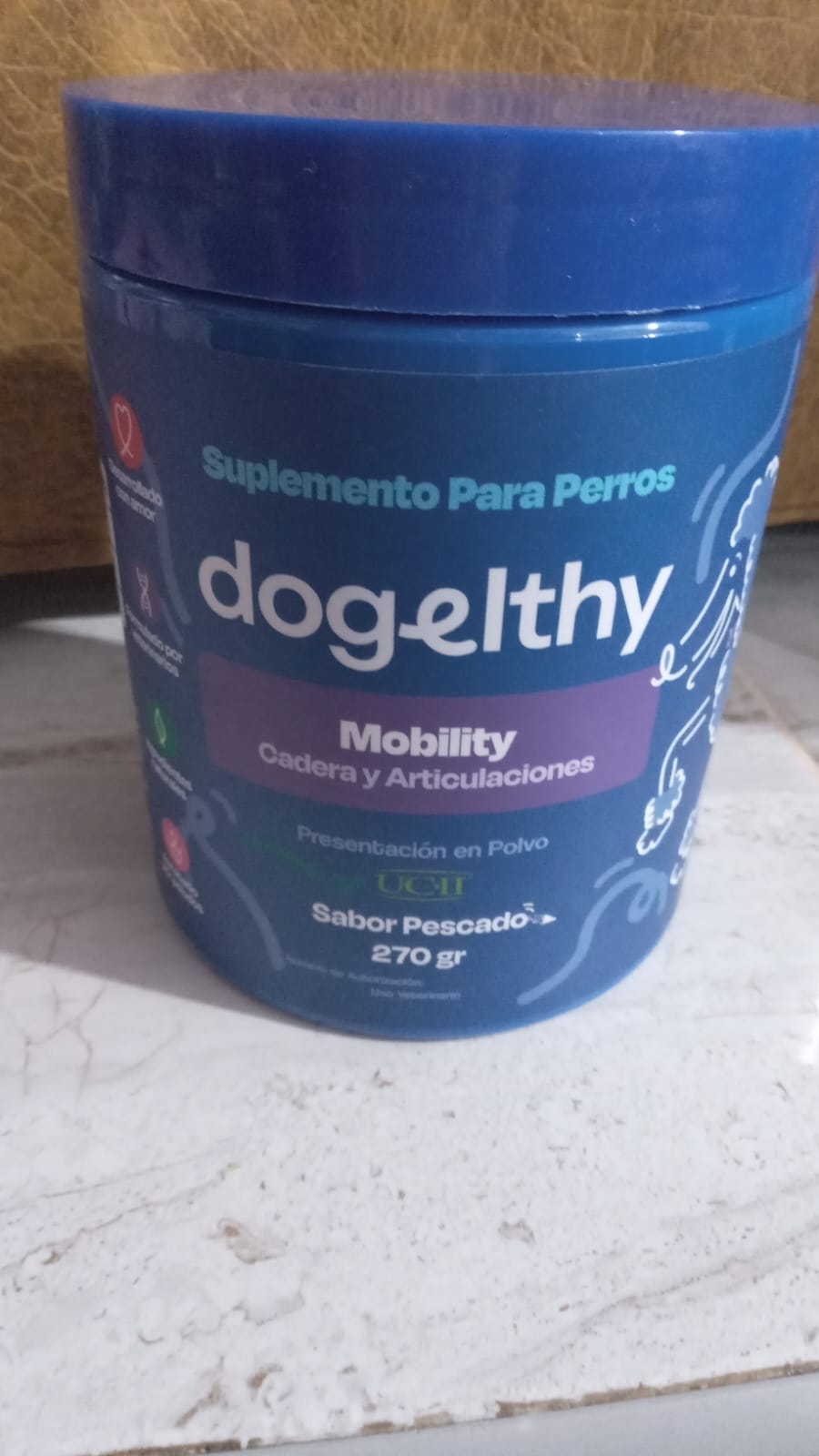 Mobility | Auxiliar de Articulaciones para Perros en Polvo - Dogelthy