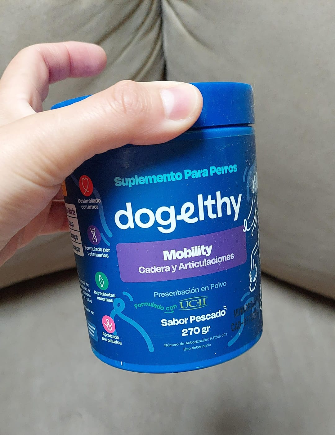 Mobility | Auxiliar de Articulaciones para Perros en Polvo - Dogelthy