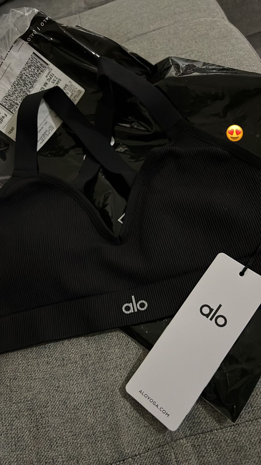 Seamless Ribbed Favorite Bra - Black – Alo Yoga Mexico